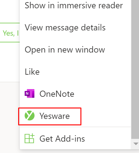 How do I launch the Sidebar in the Outlook Web App? [Outlook] – Yesware